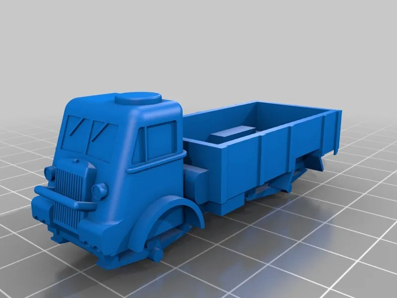 Bedford QL Truck by Jerrycon | Download free STL model | Printables.com