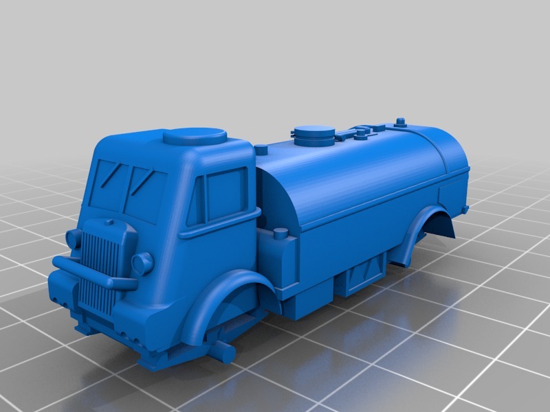 Bedford QL Truck by Jerrycon | Download free STL model | Printables.com