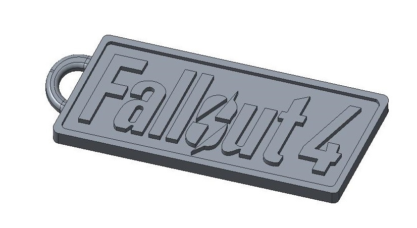 Fallout 4 Key Fob by Jerrycon | Download free STL model | Printables.com