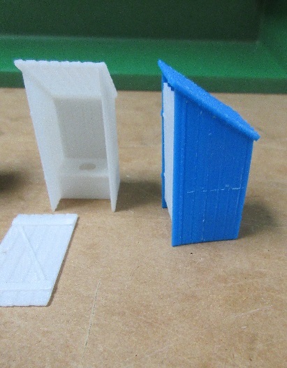 outside loo model in 1;48 scale by Jerrycon | Download free STL model ...