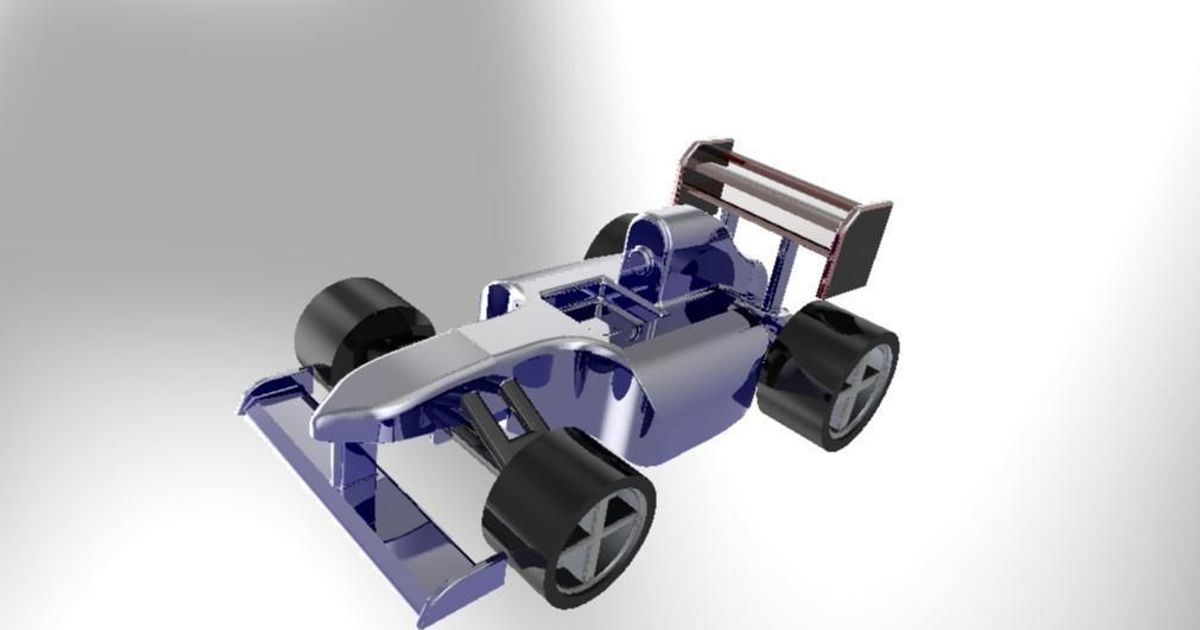 Another F1 style Car by Jerrycon | Download free STL model | Printables.com
