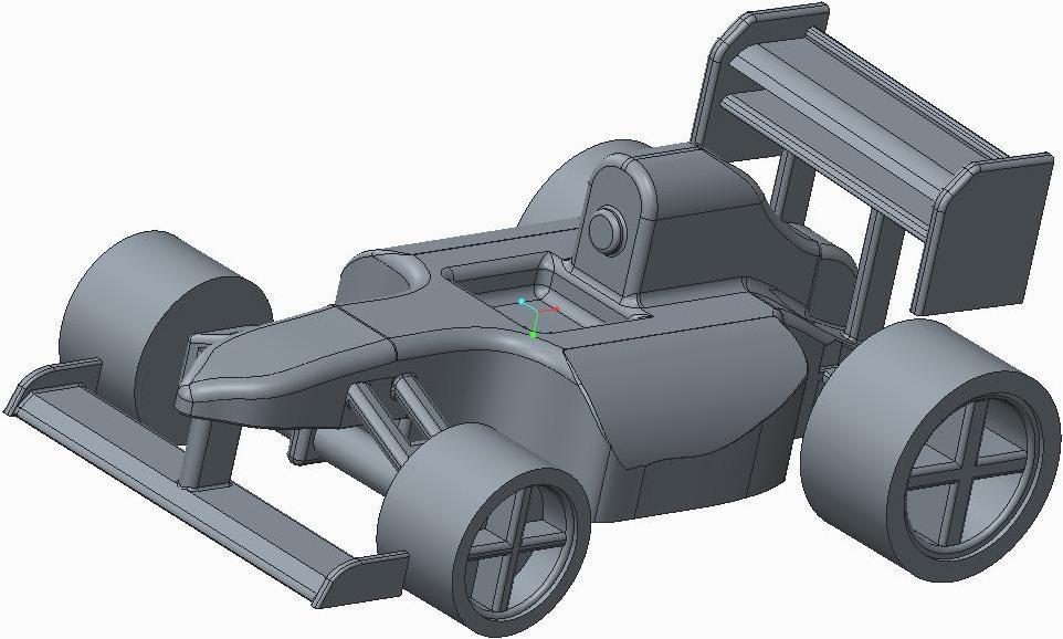 Another F1 style Car by Jerrycon | Download free STL model | Printables.com