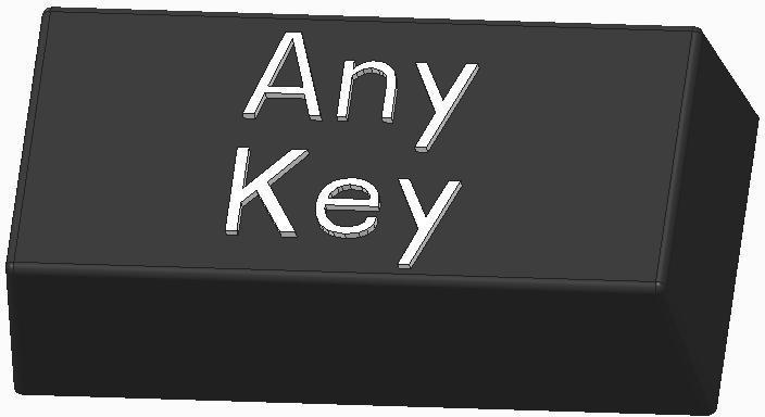 Any Key by Jerrycon | Download free STL model | Printables.com