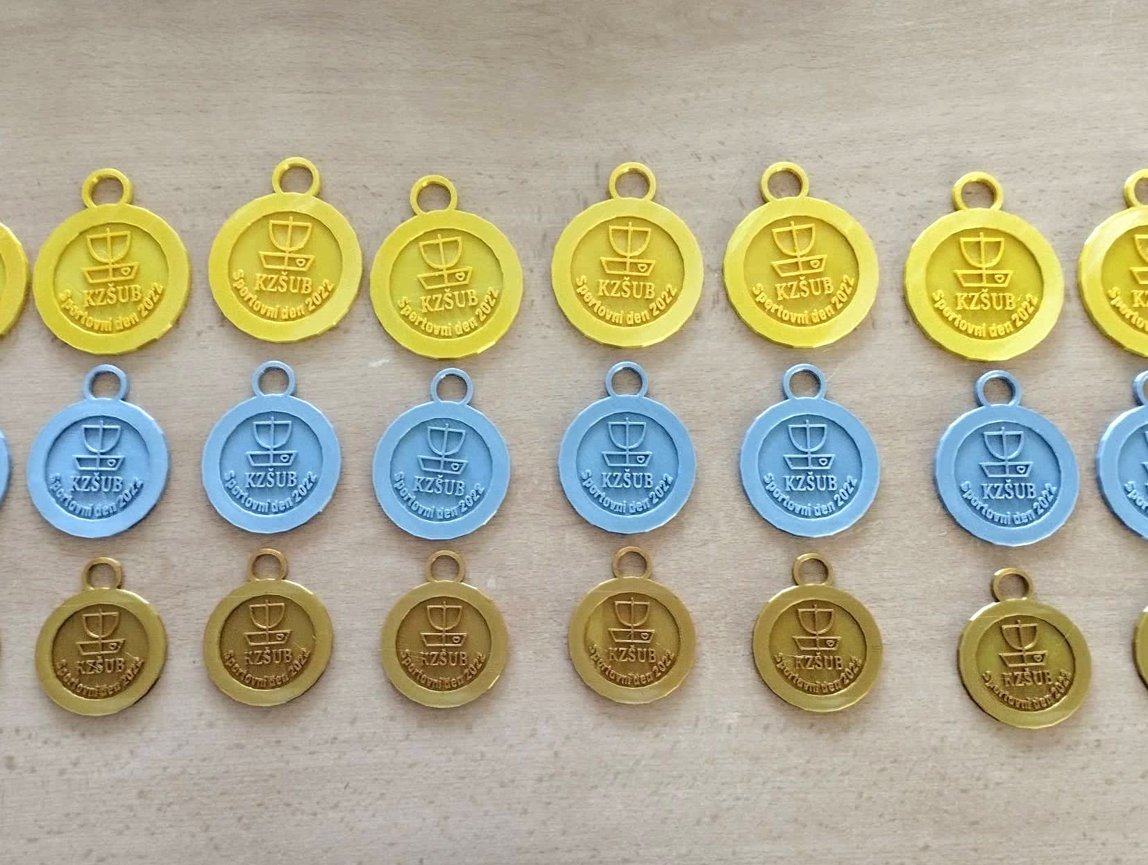 3D printed medals for Sports Day 2022 by nicolardi | Education ...