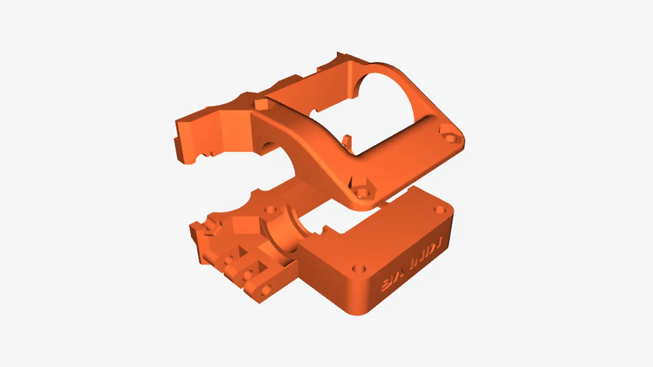 Prusa Mini V6 conversion upgrade by Afterschnitzel | Download free STL ...