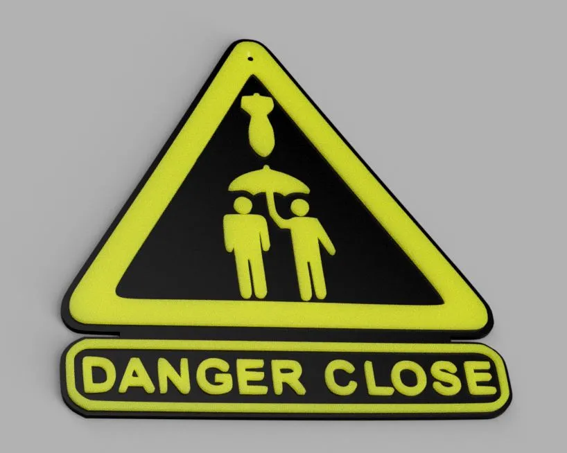 Danger Close by thomasmitschke | Download free STL model | Printables.com