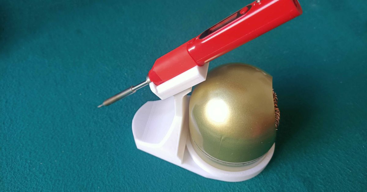 Remix of Soldering Iron Stand for Pinecil Pine64 welder by Afruzu ...