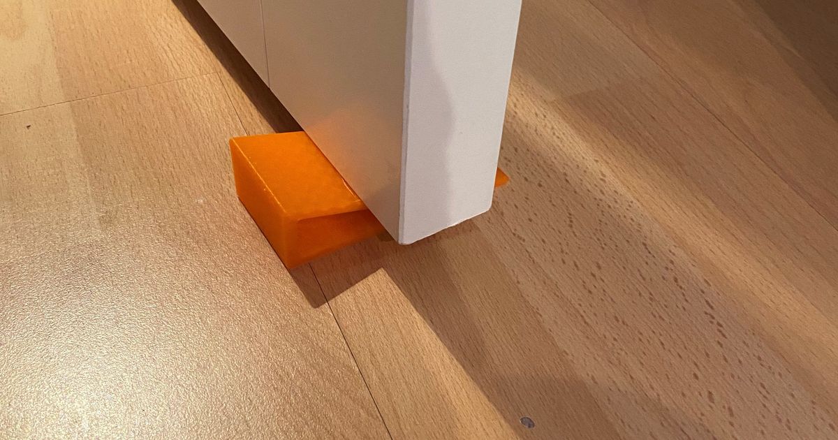 Simplistic door stop by Leander | Download free STL model | Printables.com