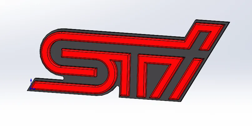 Subaru Sti Logo STI Png Images | PNGEgg