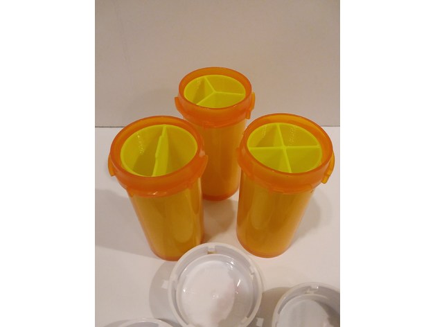 Medicine Rx Pill Bottle Organizers - 13d size bottle by cmcfalls2 ...