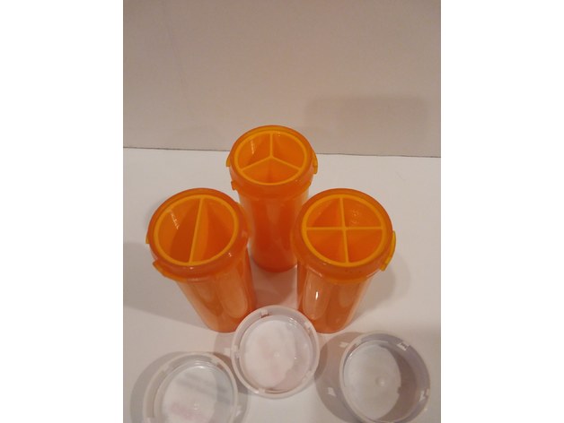 Medicine Rx Pill Bottle Organizers - 16d size bottle by cmcfalls2 ...