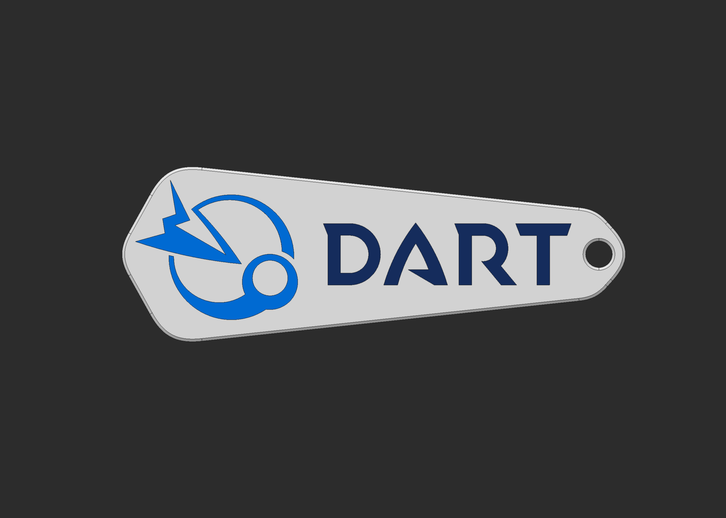 DART logo - keychains by rorys3D | Download free STL model | Printables.com