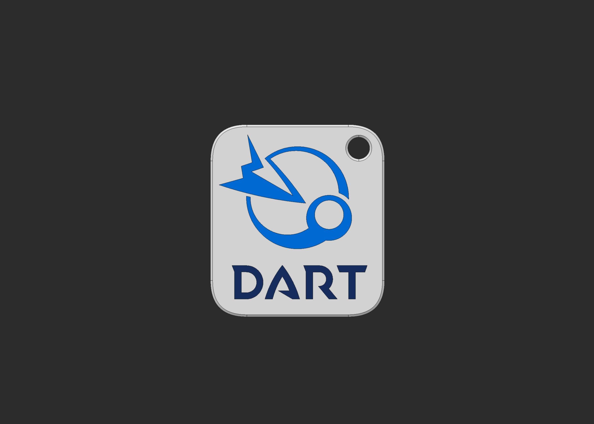 DART logo - keychains by rorys3D | Download free STL model | Printables.com
