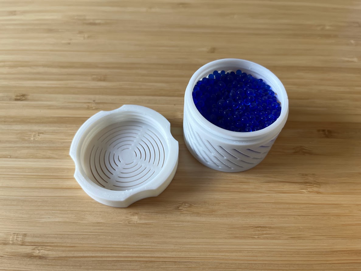 Silica Container - Cylinder w/ Screw Cap by Gregulas Maximus | Download ...