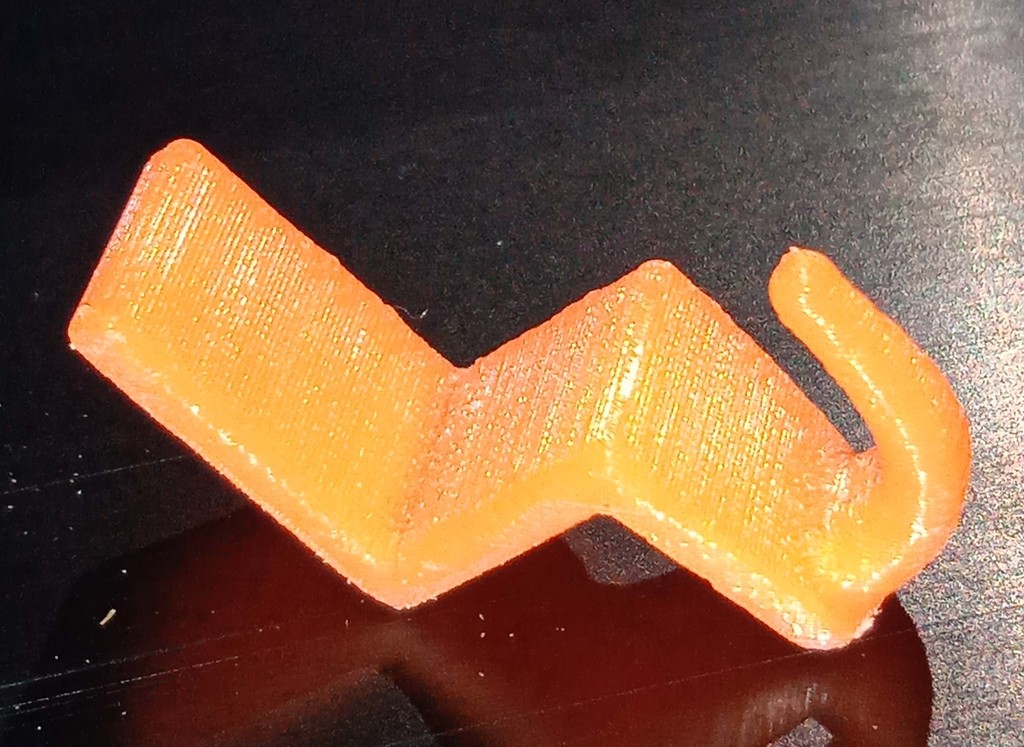 Hook for slatted panels by Max | Download free STL model | Printables.com