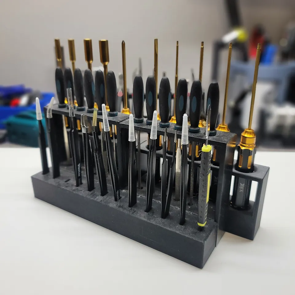 Tweezer Stand by Creative_Bear3D | Download free STL model | Printables.com