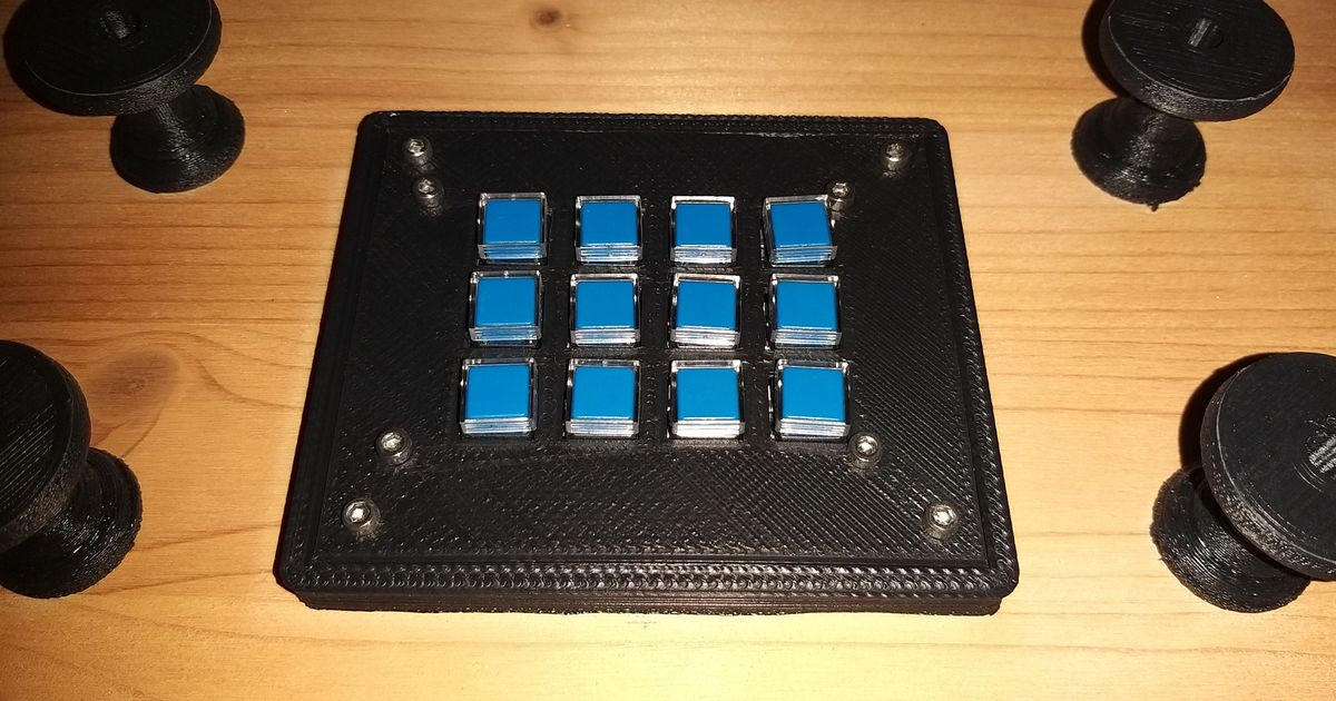 Keypad Frame by Florian Mikulik | Download free STL model | Printables.com