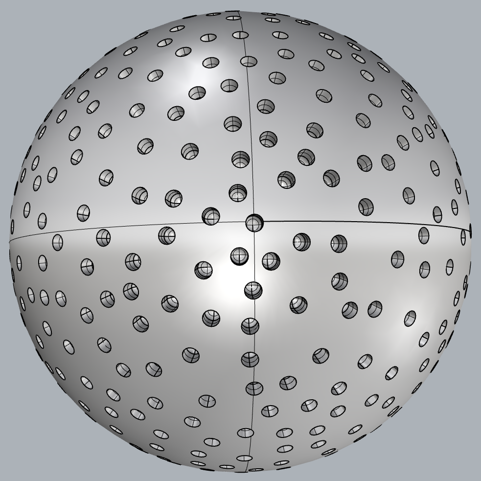 Clay Stamp Balls 02: Graduated Little Tunnels by PeteJ | Download free ...