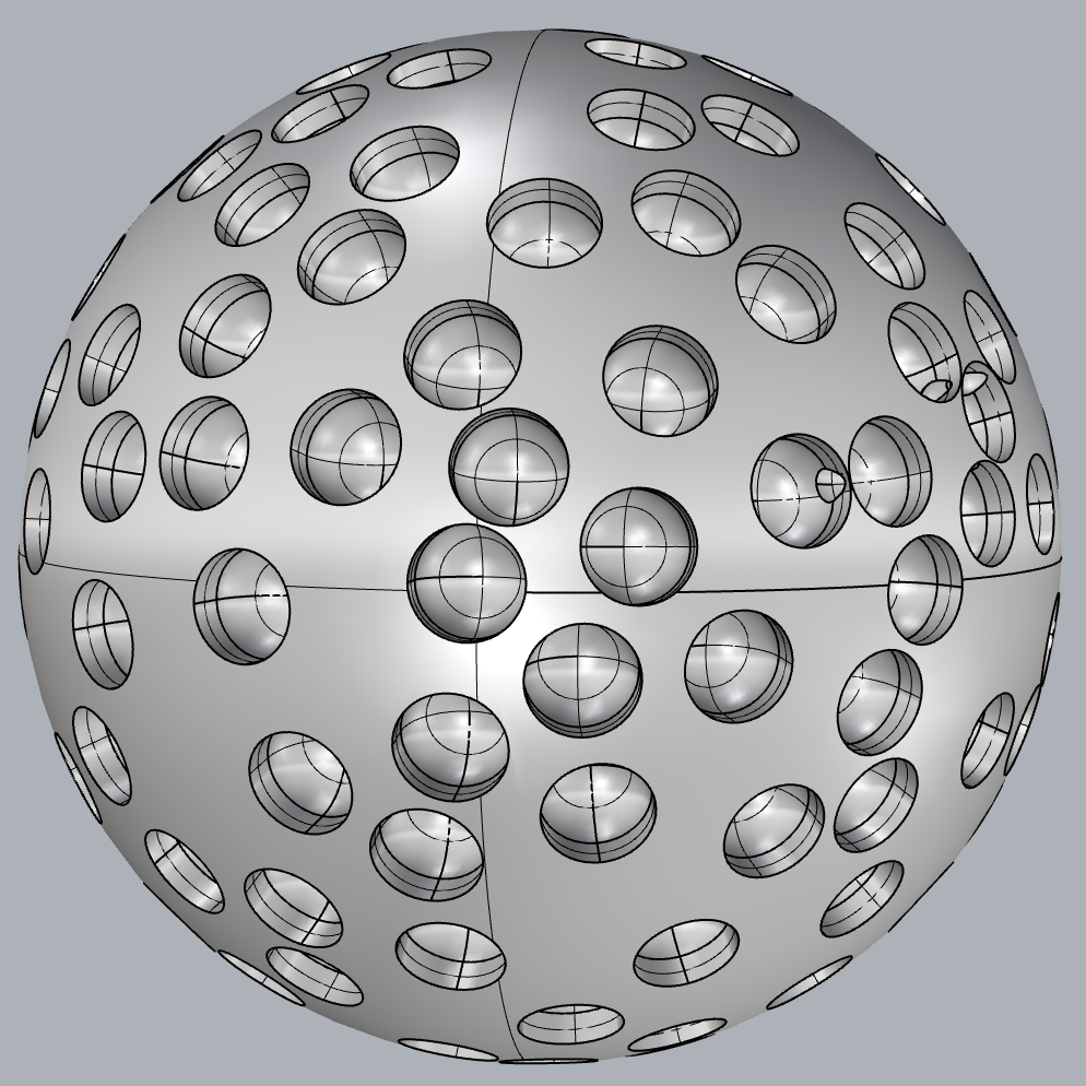 Clay Stamp Balls 02: Graduated Little Tunnels by PeteJ | Download free ...