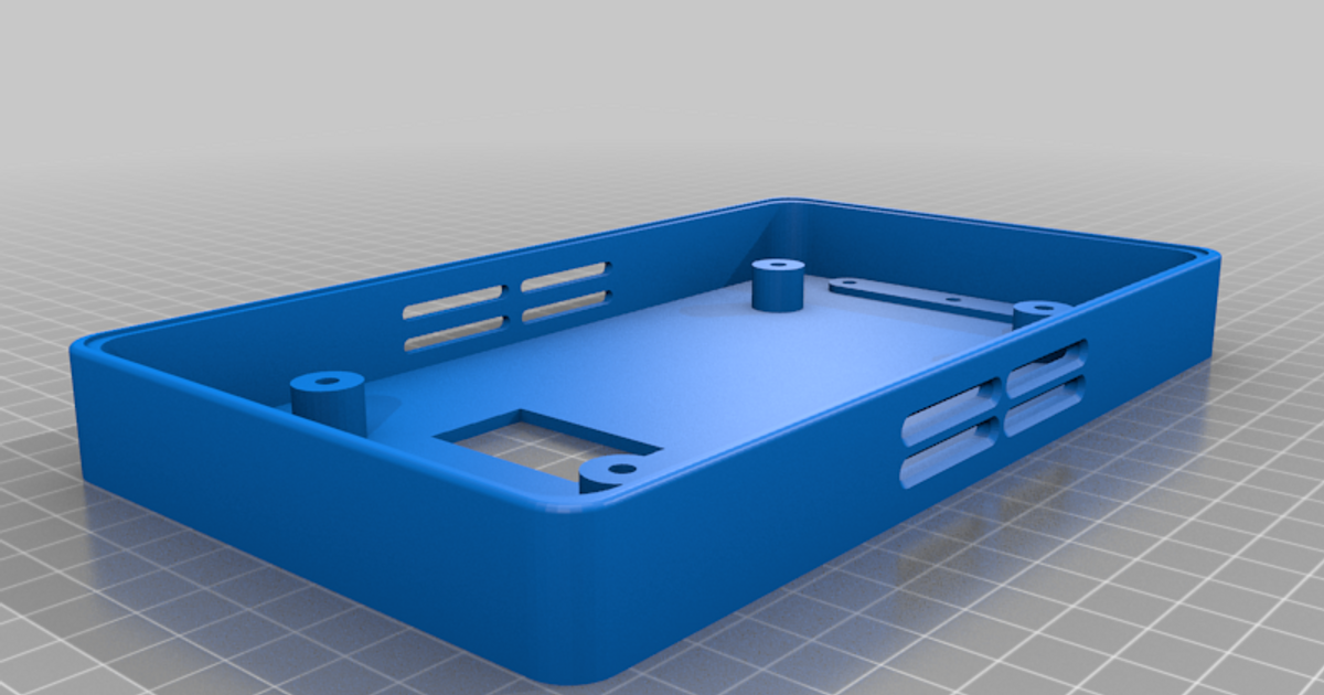 7" Official Pi Case by TownDrunk | Download free STL model | Printables.com