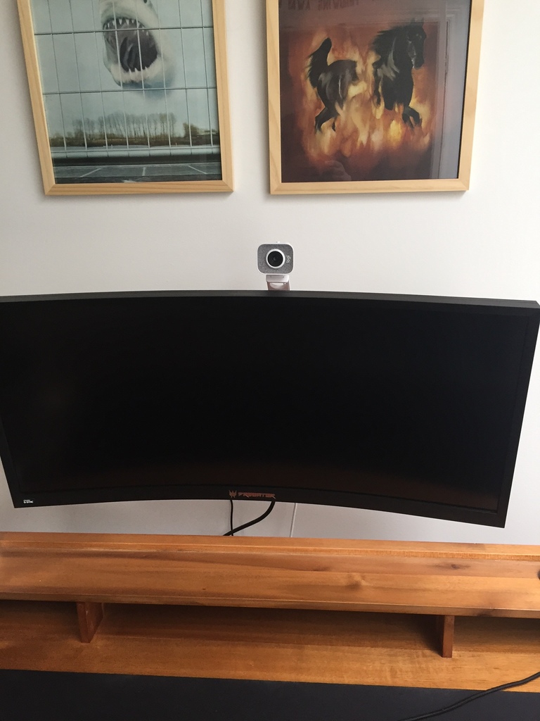 Logitech Streamcam Monitor Adapter by _joel | Download free STL model ...