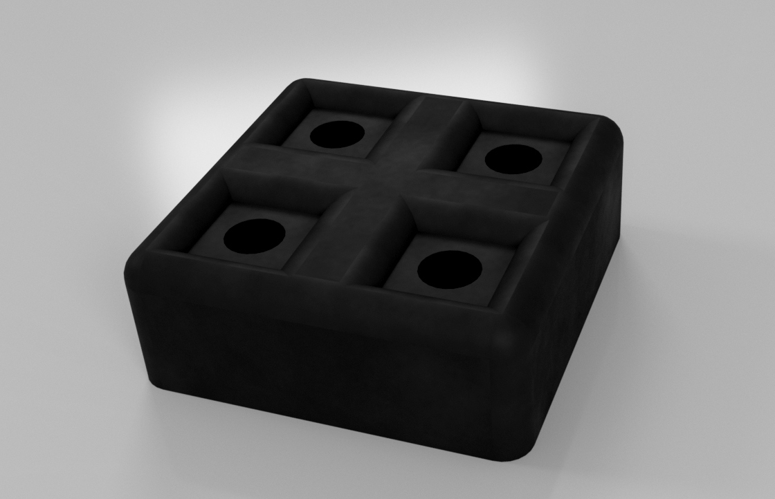 3D Printer Feet 2020/4040 Extrusions - TPU by Creative_Bear3D ...