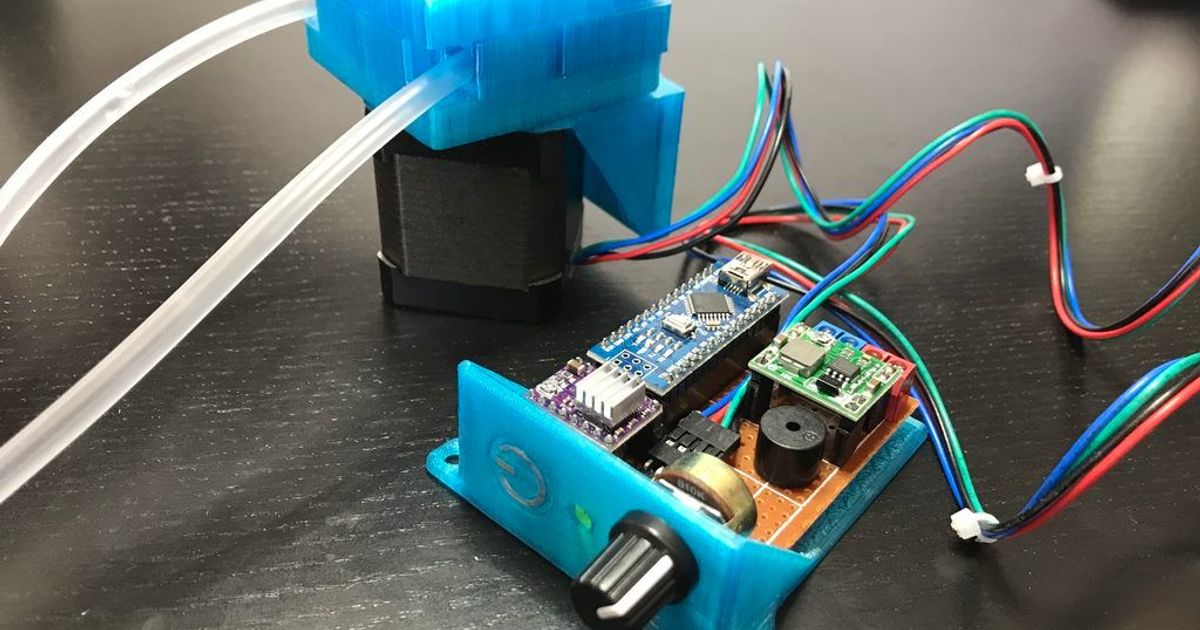 Peristaltic Pump Controller Mount by GatCode | Download free STL model | Printables.com