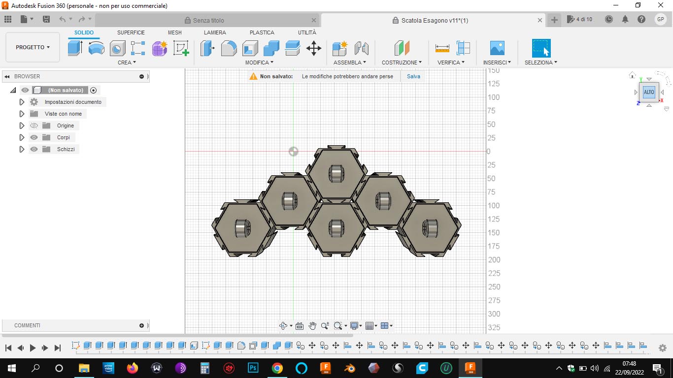 Interlocking hexagonal drawers by Max | Download free STL model ...