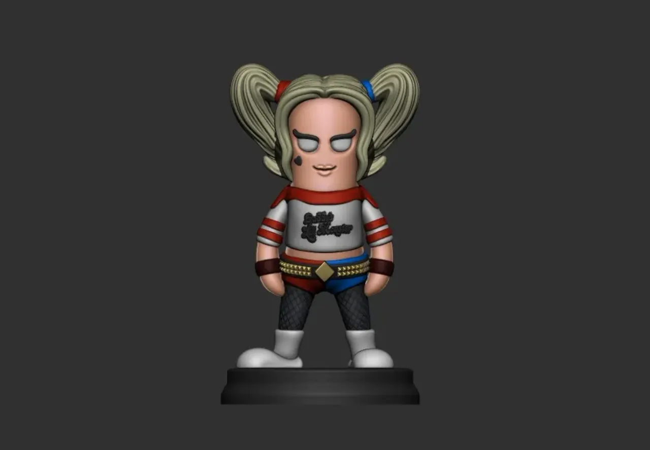 Mini Harley Quinn by Wekster | Download free STL model | Printables.com