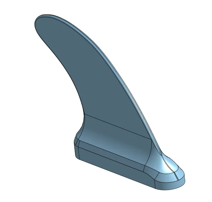 Thruster Fin by Morf_Son_of_Wogh | Download free STL model | Printables.com