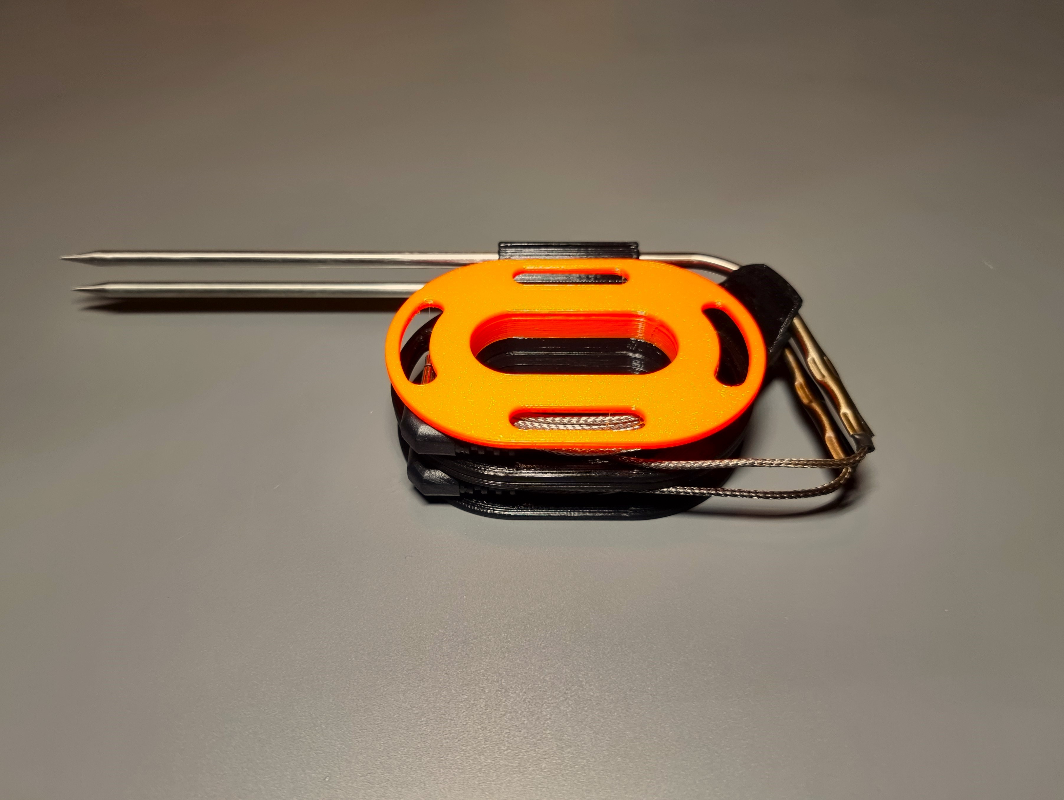 BBQ temperature probe organizer por Micke | Descargar modelo STL ...