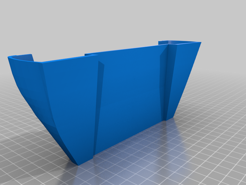 29" Powerboat Back Added rudder space by Boullie | Download free STL ...
