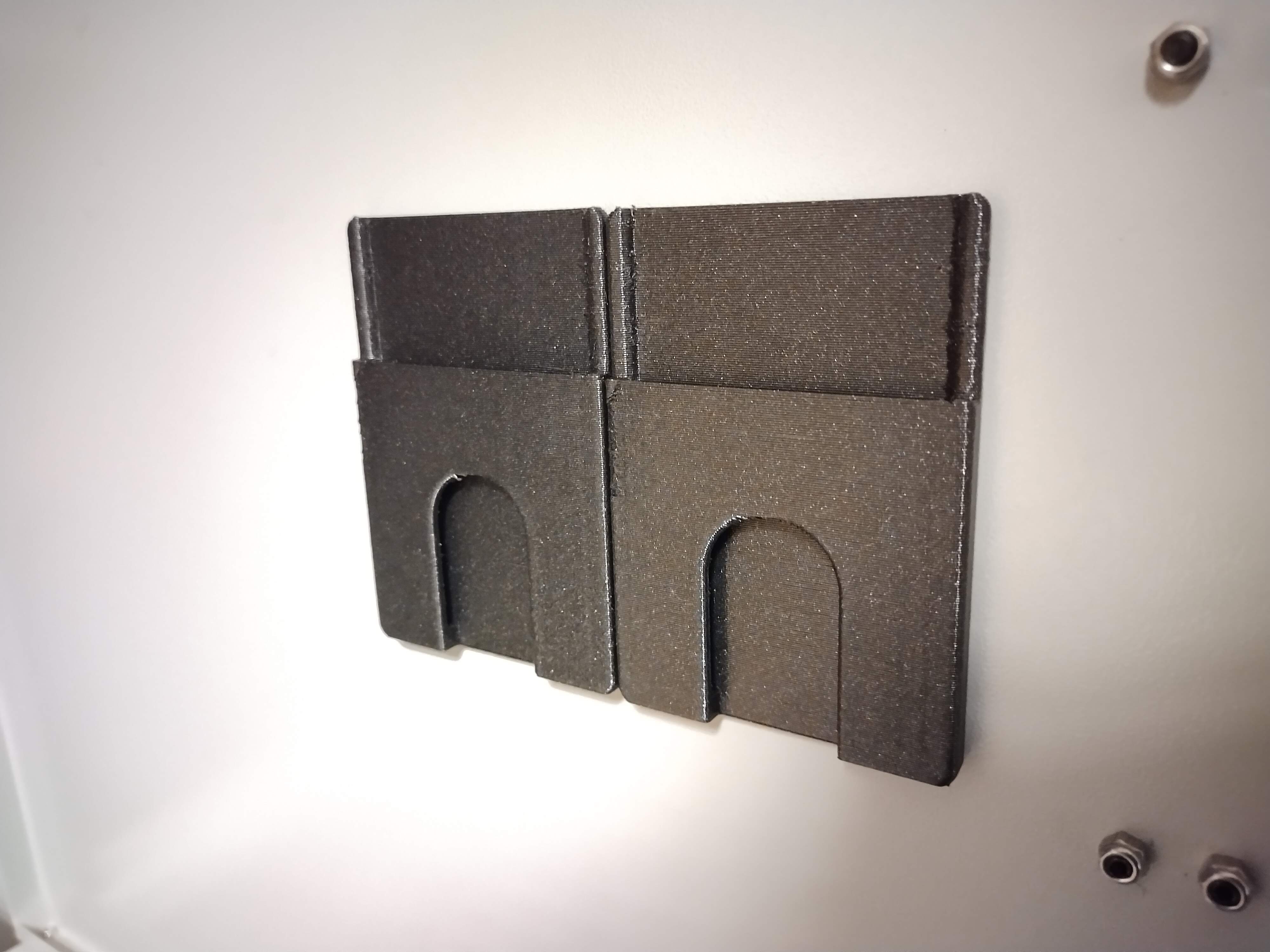 Wall mount for credit card by Honza | Download free STL model ...
