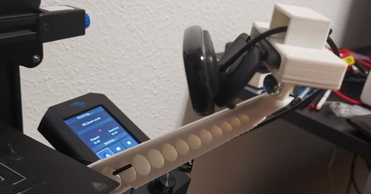 Logitech webcam adapter for Ender3v2 arm - REMIX for C525 by Steffen ...