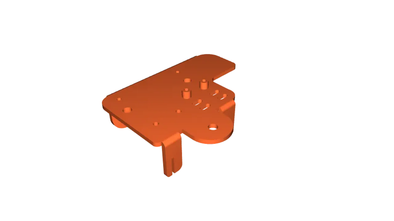 Creality CR10s Pro V2 X Axis Plate by pixel shock | Download free STL model | Printables.com