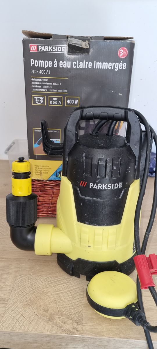 Parkside PTPK 400 A1 water Pump - Adapter (G1½) or (BSP 1½) to Gardena ...