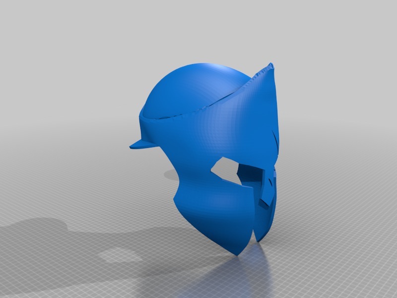 Full Real Spartan Helmet by Control 3D | Download free STL model ...
