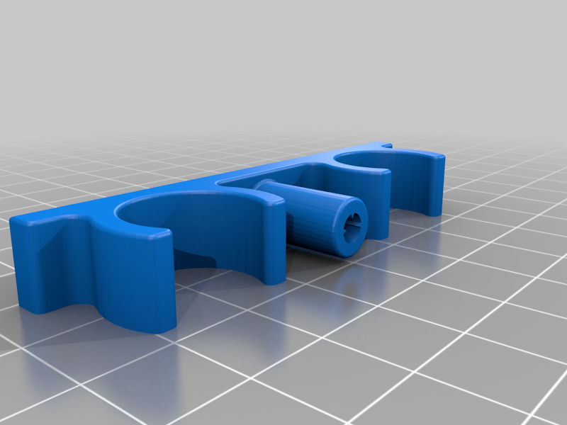 Bracket to attach things to cable by GeertL | Download free STL model ...