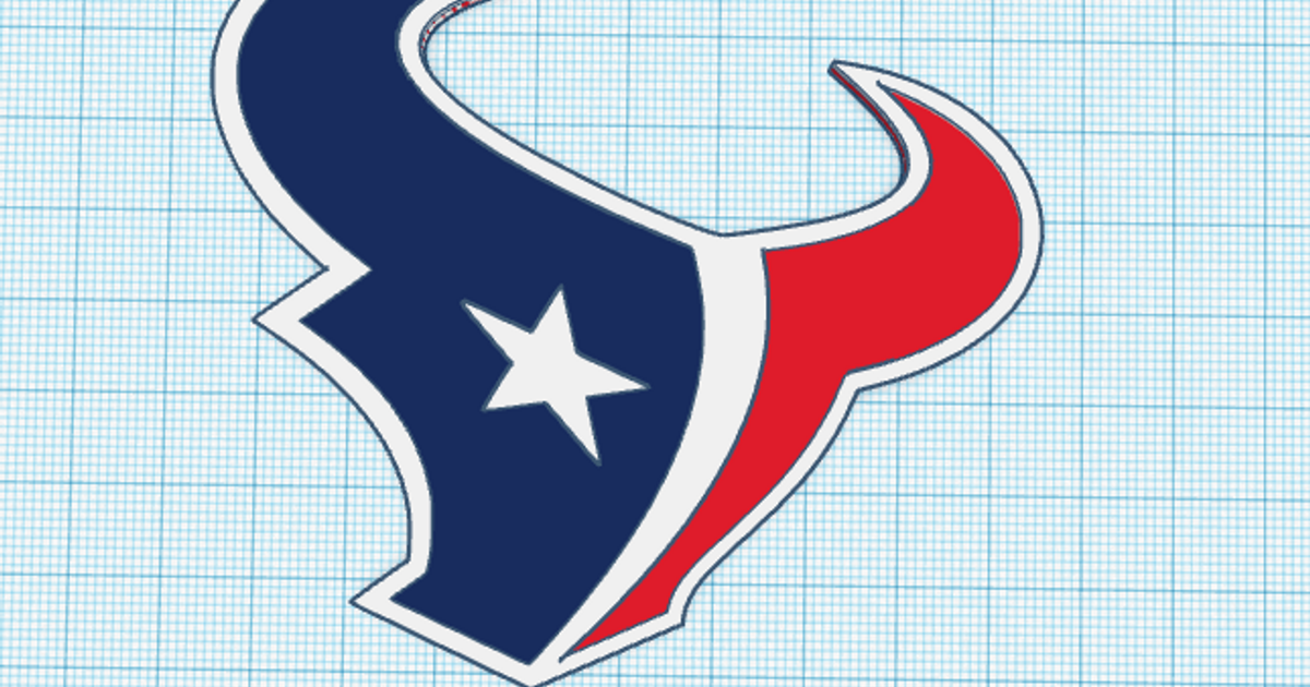 Houston Texans Logo by ar3Dprints | Download free STL model ...