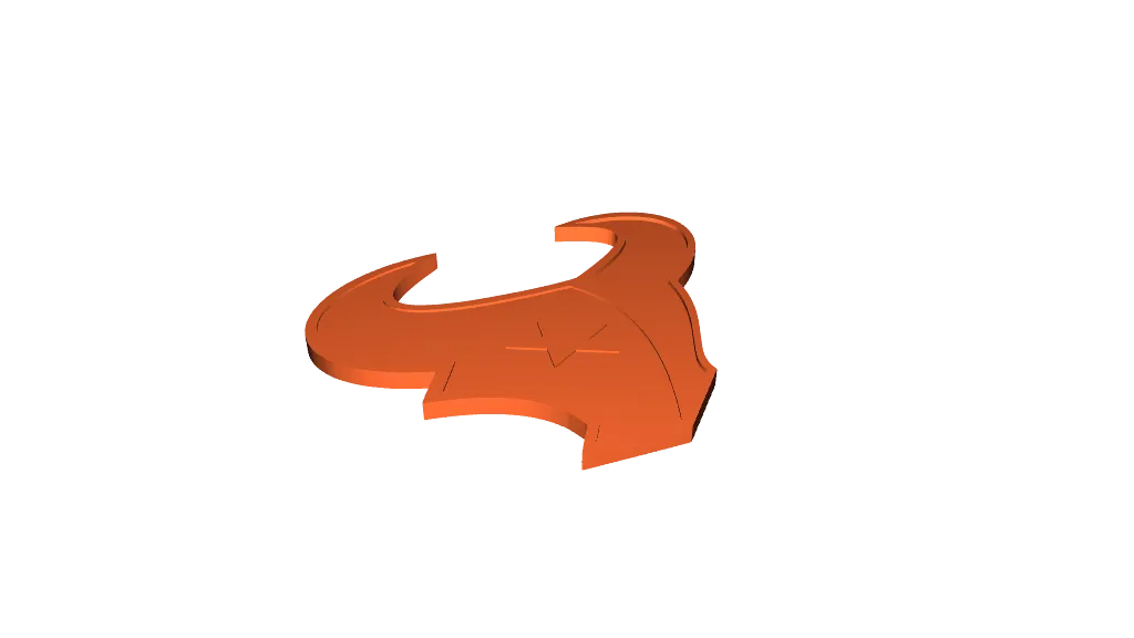 Houston Texans Logo By Ar3dprints Download Free Stl Model