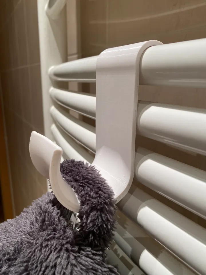 Tube radiator coat hook by Robert Turinský | Download free STL model ...