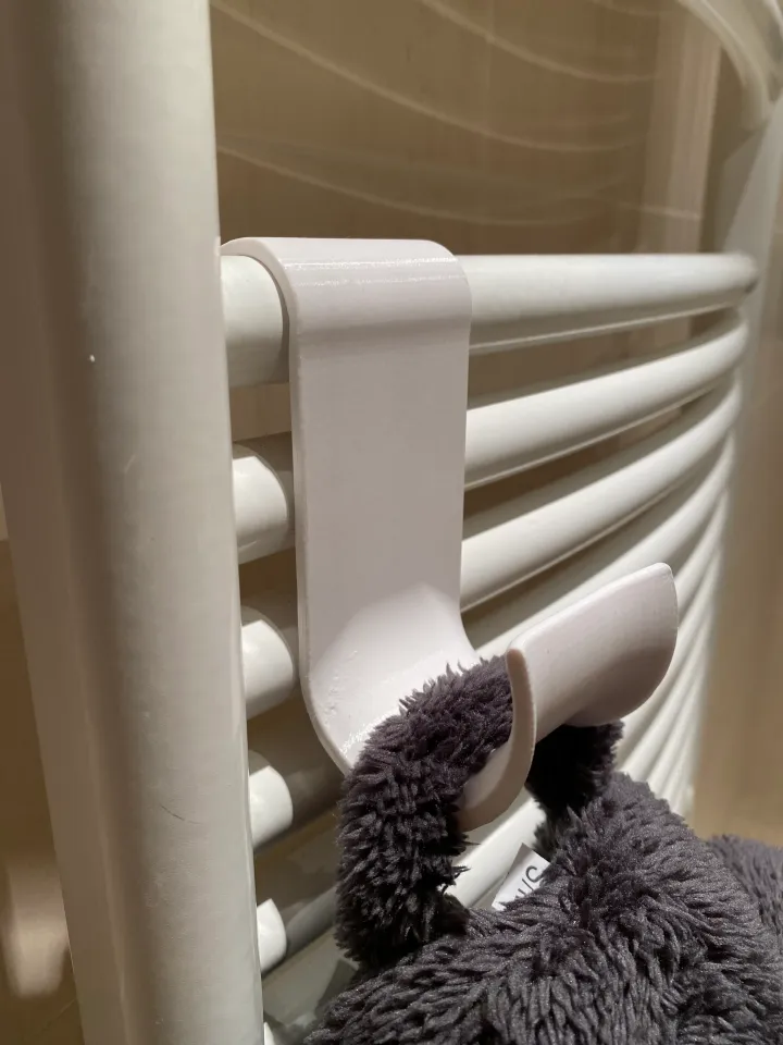 Tube radiator coat hook by Robert Turinský | Download free STL model ...