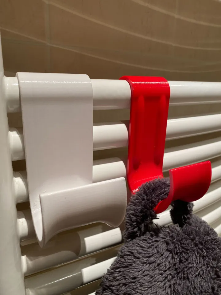 Tube radiator coat hook by Robert Turinský | Download free STL model ...