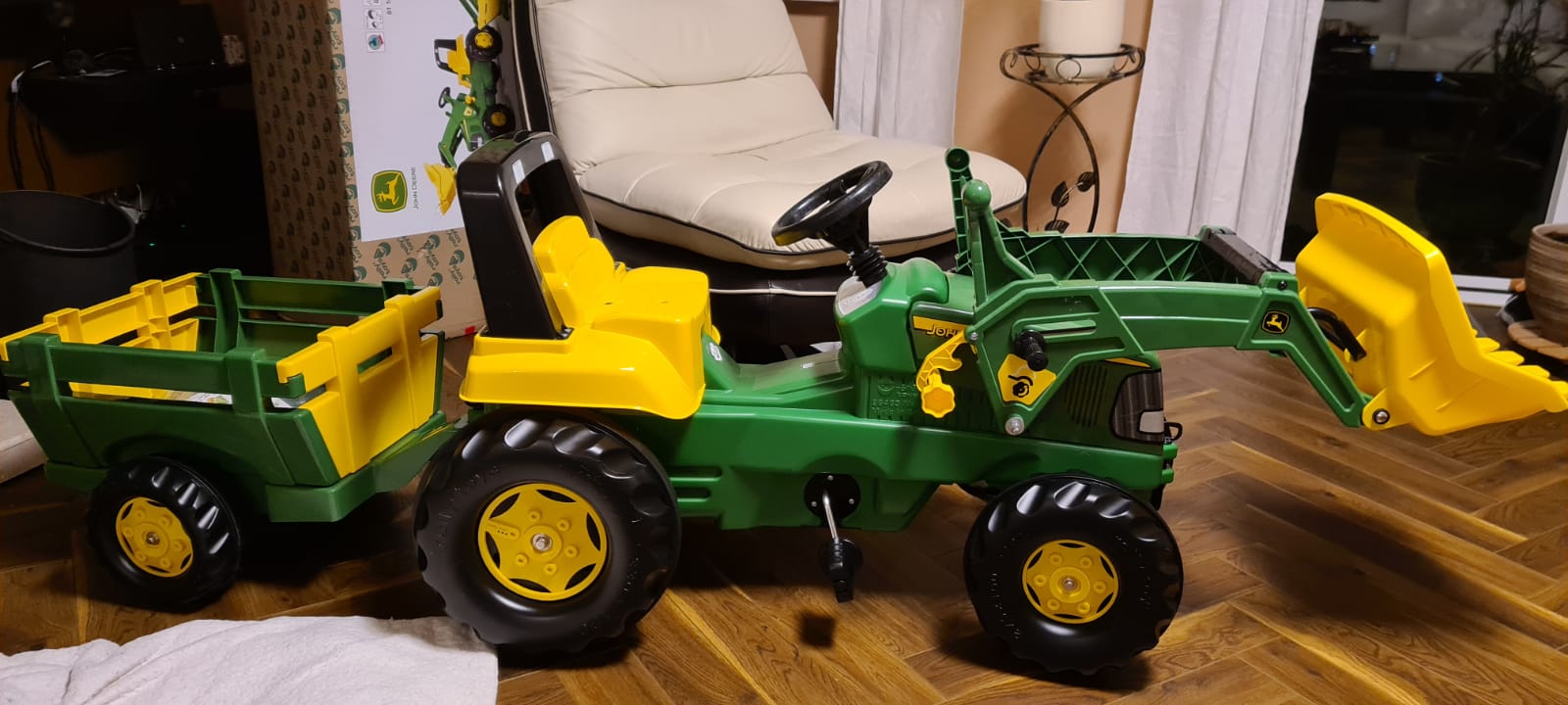 John Deere Tractor Wheel Cap Toy by Miro J. | Download free STL model ...