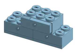 Lego Block Drawers by SpokaneDudeist | Download free STL model ...