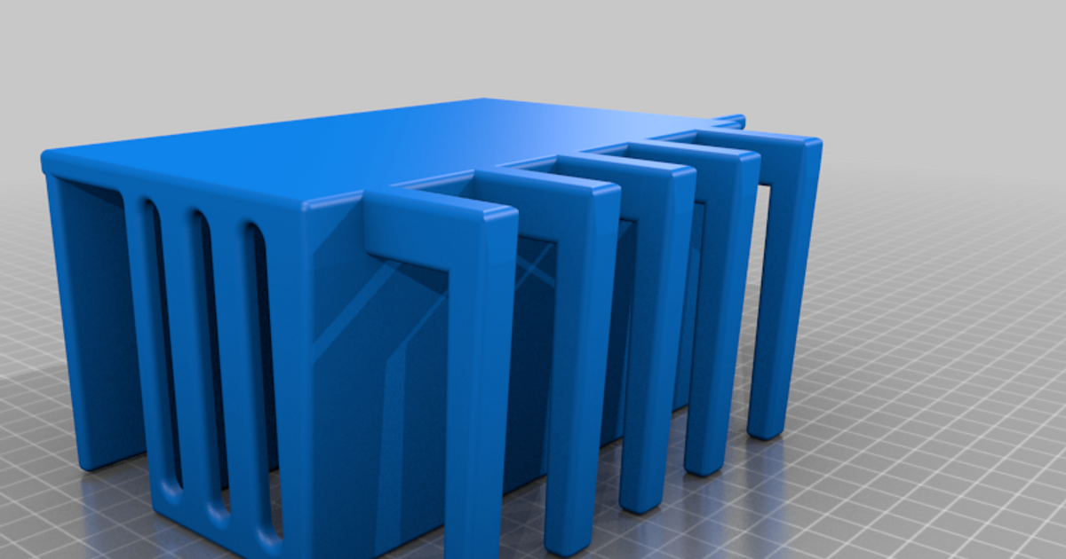 Wallet/key/watch holder by Jbcdu87 | Download free STL model ...