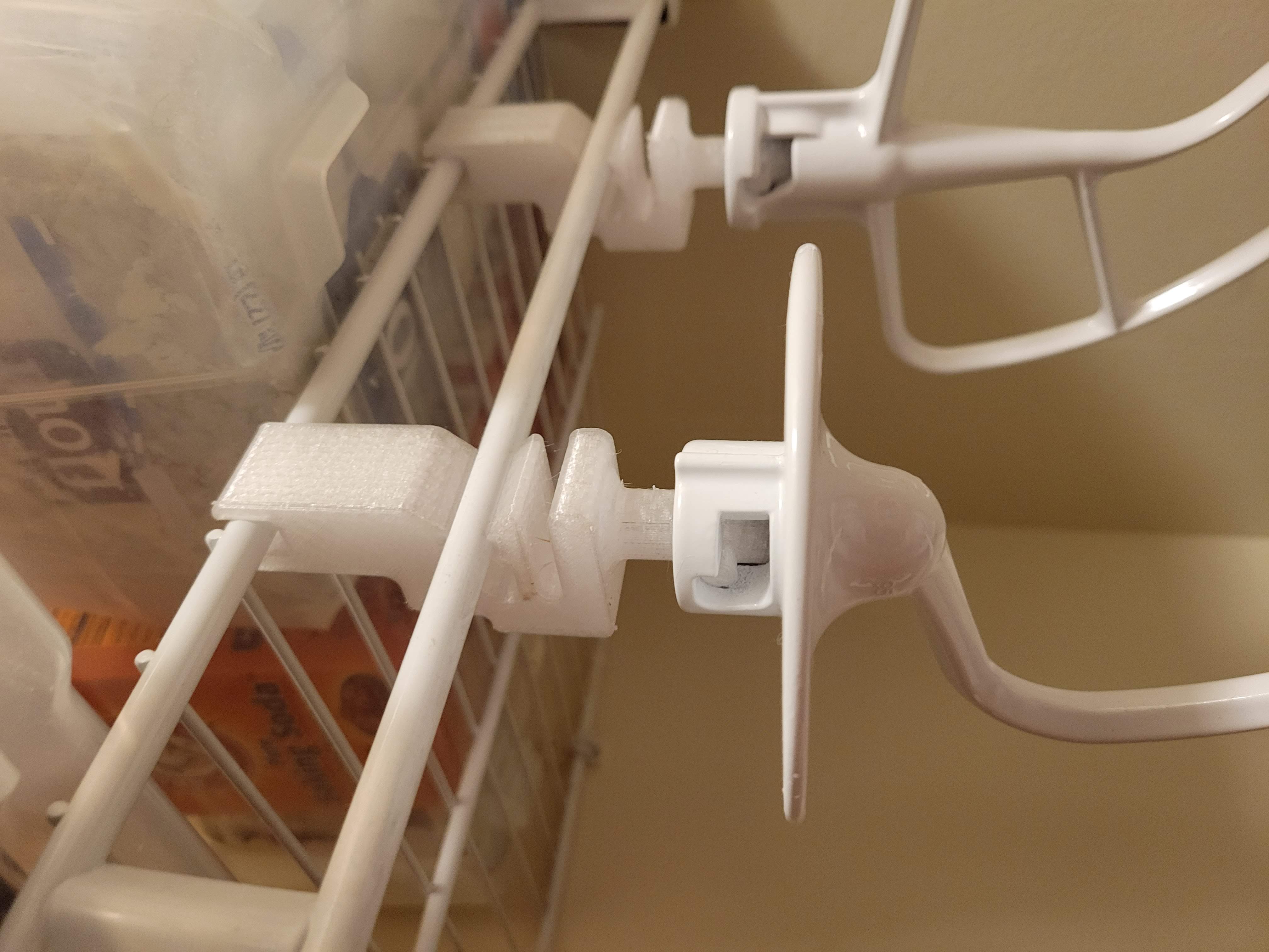 KitchenAid Mixer Attachment Pantry Rack Mount by DaCeeej | Download ...
