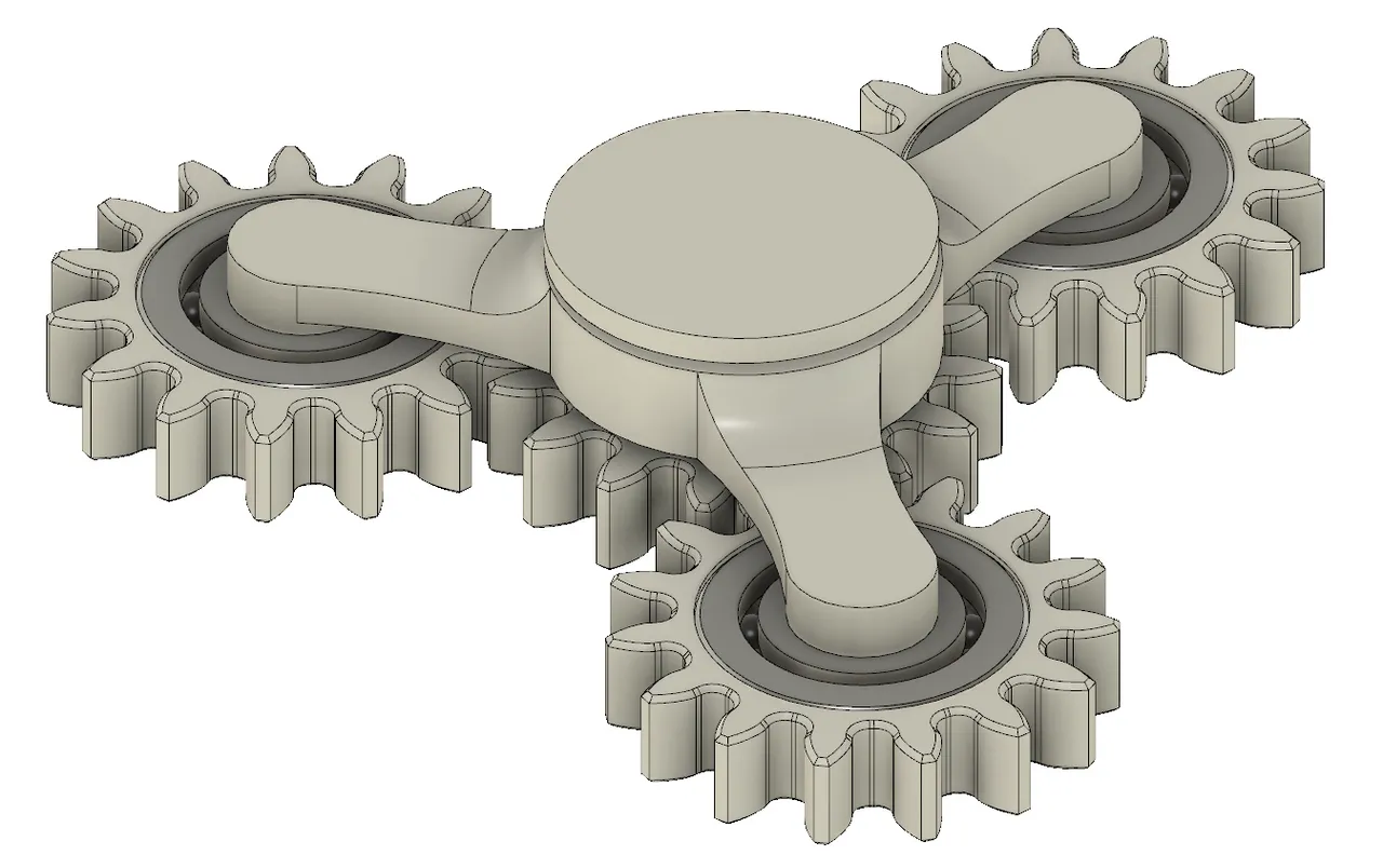 Planetary Gear Spinner by Pending Progress | Download free STL model ...