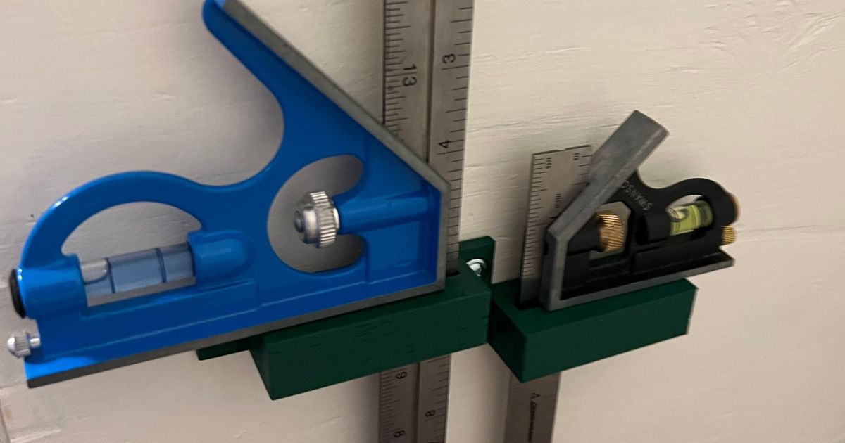 straight edge holder by willham5547 | Download free STL model ...