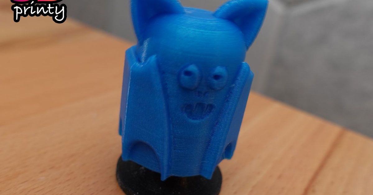 Bat Bobblehead by 3D Printy | Download free STL model | Printables.com